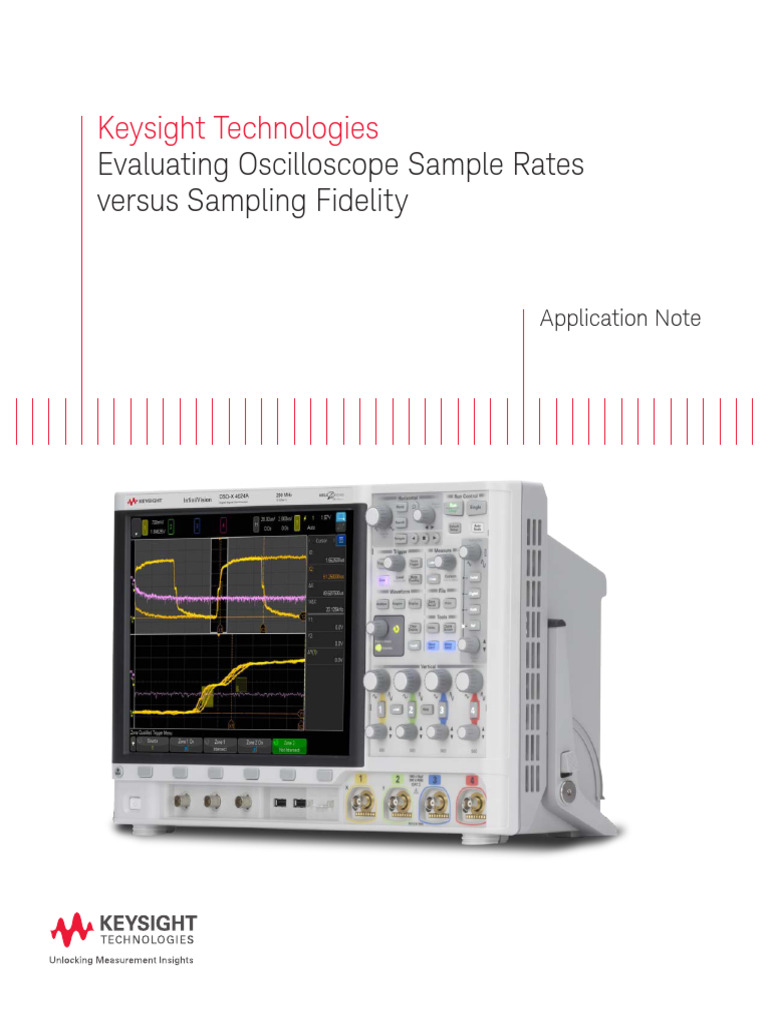 Evaluating Oscilloscope Sample Rates vs. Sampling Fidelity - 5989 ... Evaluating Oscilloscope Sample Rates vs. Sampling Fidelity - 5989 ...