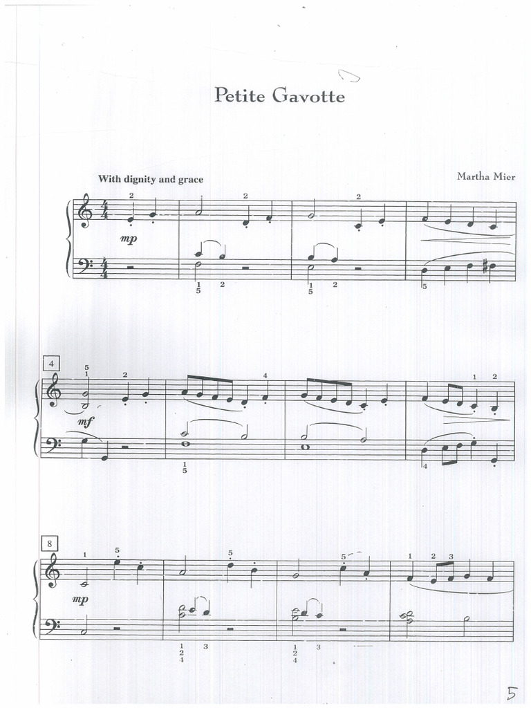 03.petite Gavotte | PDF