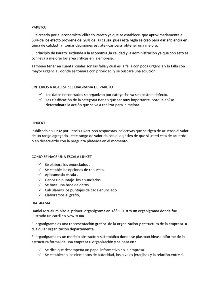 Pareto Definicion | PDF