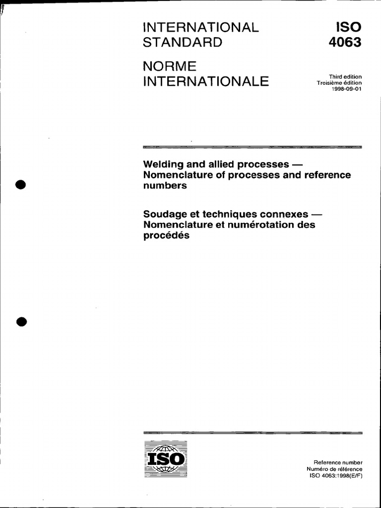 4063-1998-09 Iso | PDF