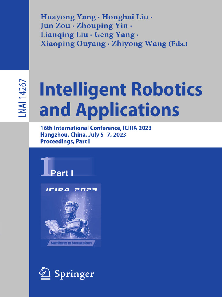 Intelligent Robotics and Applications | PDF | Control Theory | Feedback