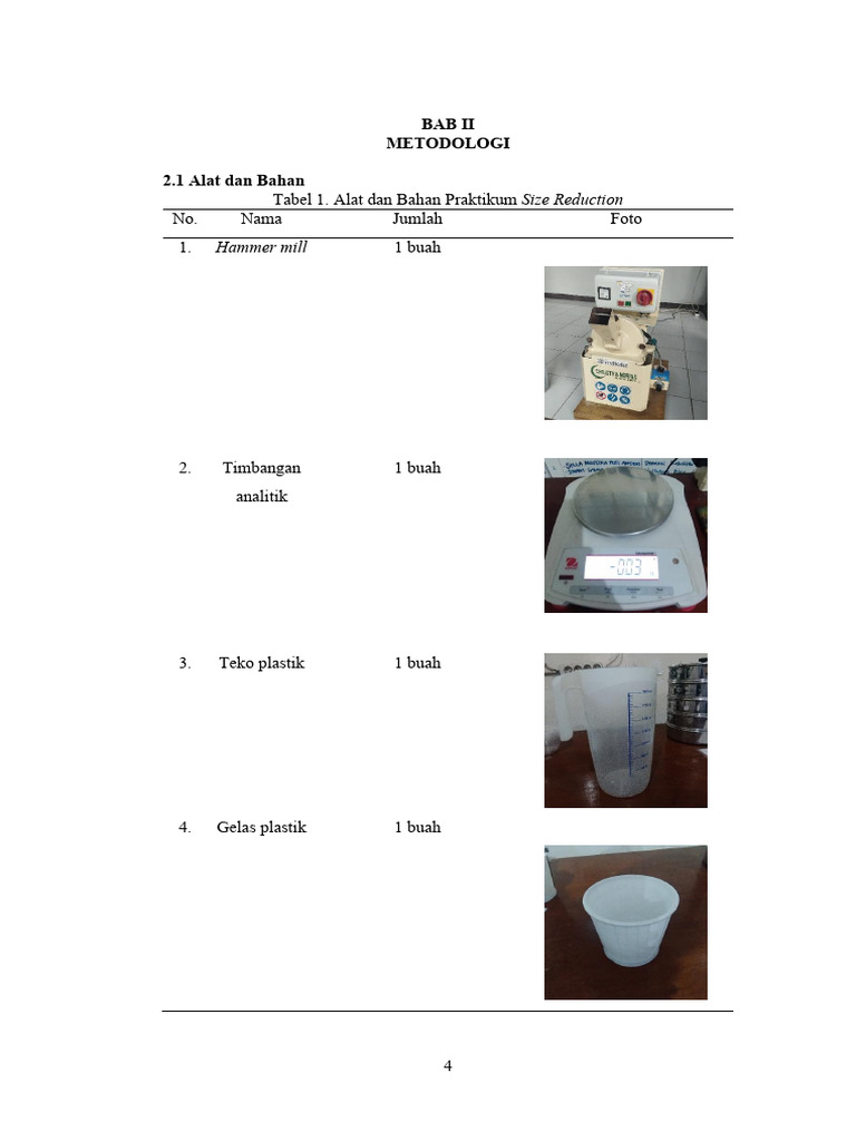 BAB 2 Dan 3 Size Reduction | PDF