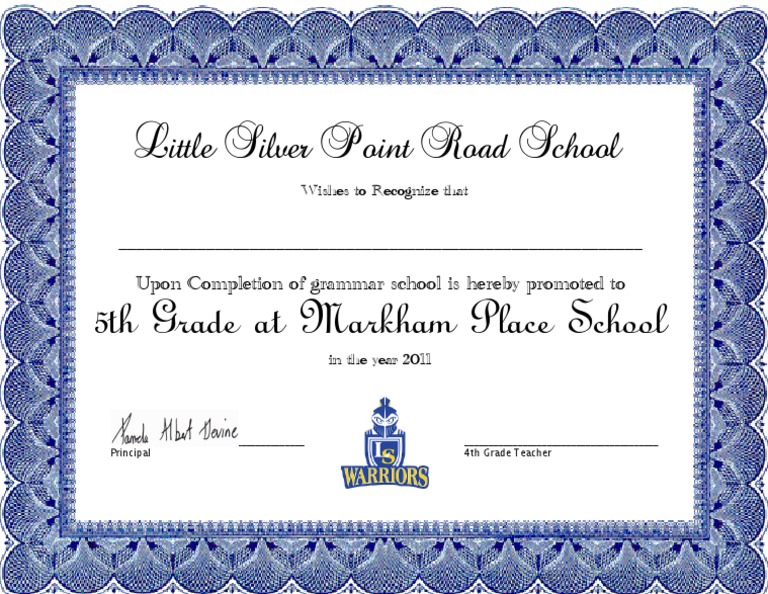 5th Grade at Markham Place School: Little Silver Point Road School | PDF