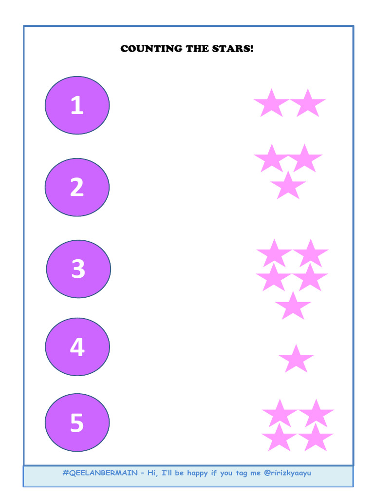 Stars Matching Game | PDF