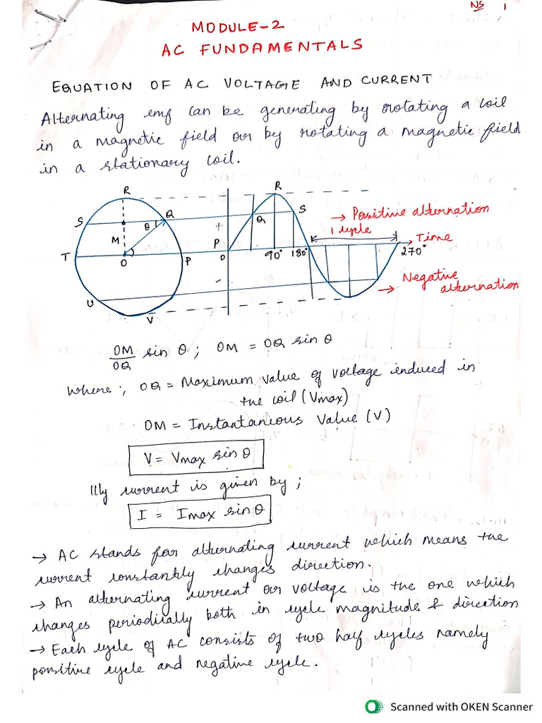 Module 2 - IEE Notes | PDF