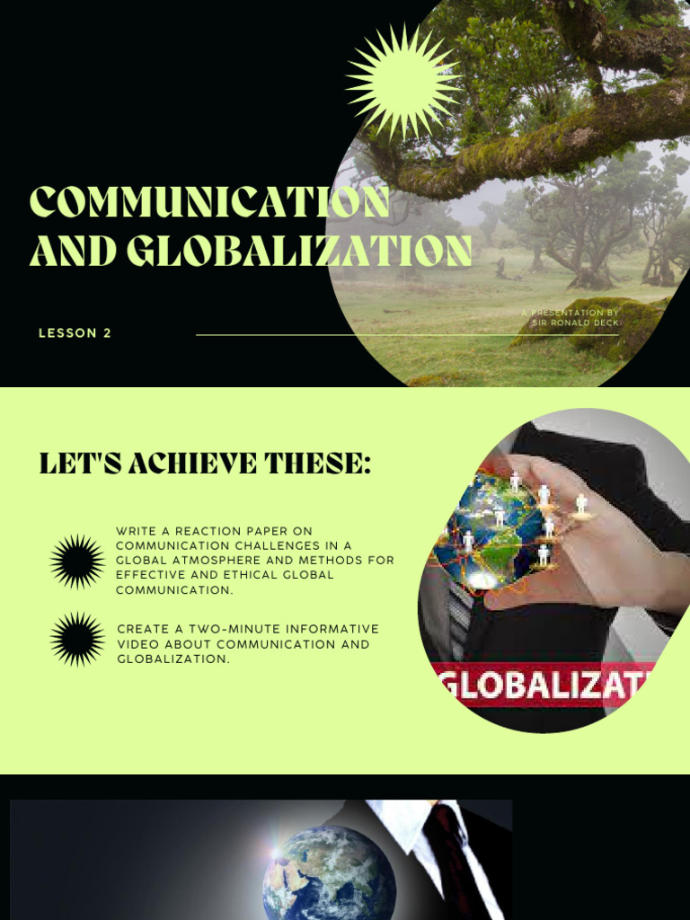Global Communication Challenges and Strategies | PDF | Globalization ...