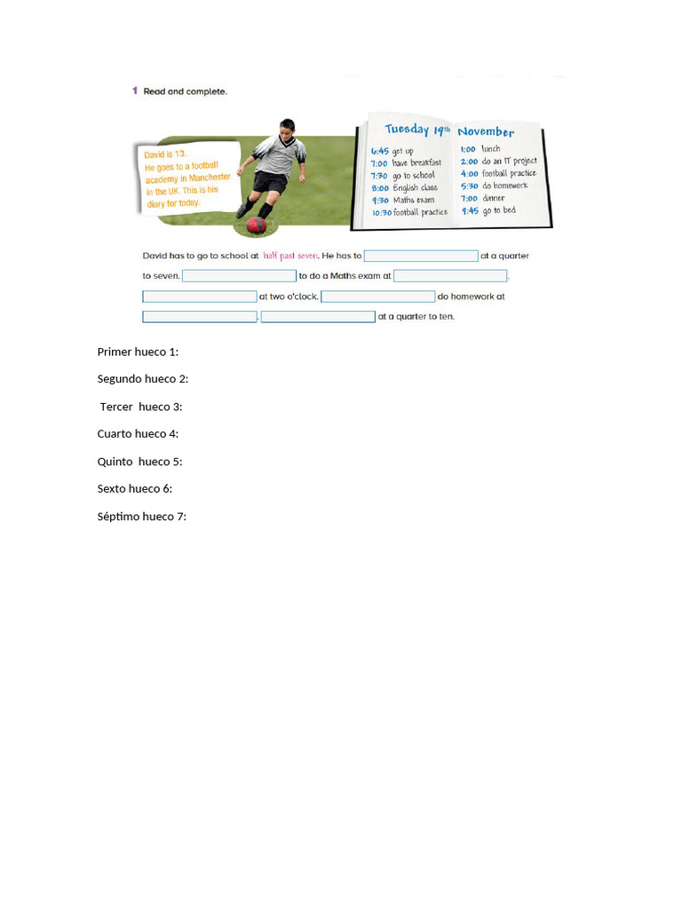 Test Reading 6th | PDF