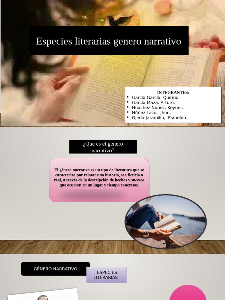 Genero Narrativo | PDF | Narración