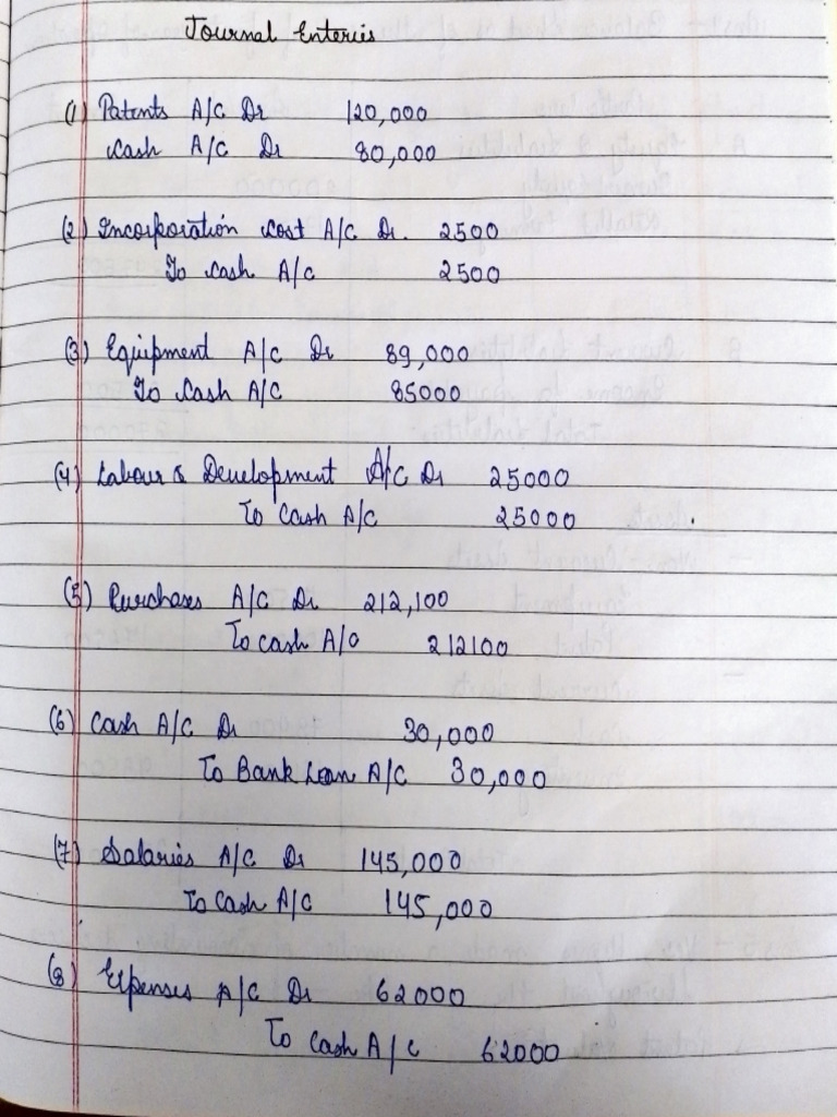 Journal Entry FAC | PDF