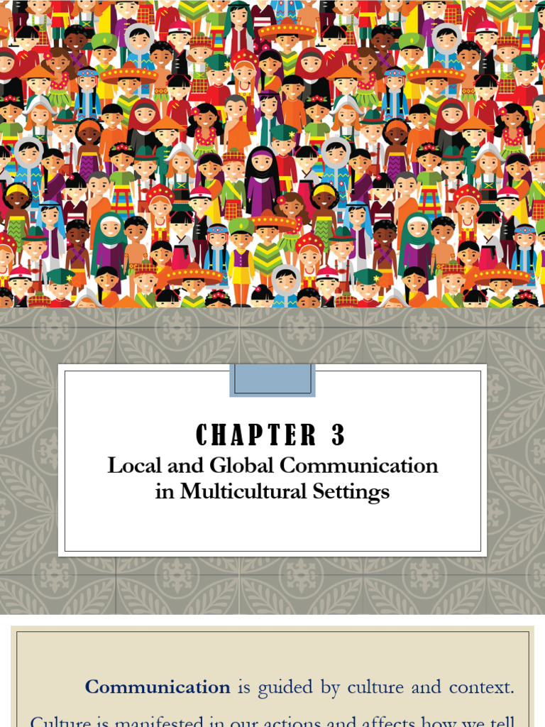 Chapter 3 Local and Global Communication in Multicultural Setting | PDF ...
