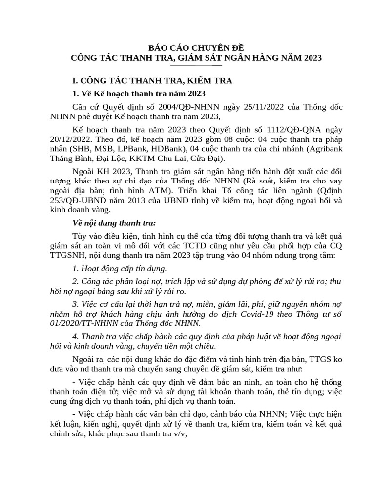 Bcao Tóm Tắt TTGS 2023 | PDF