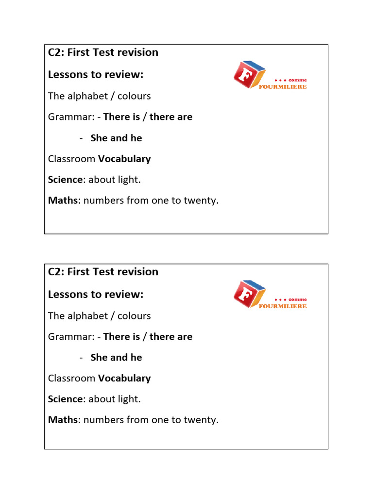 C2 Review Lessons | PDF | Foreign Language Studies | Art