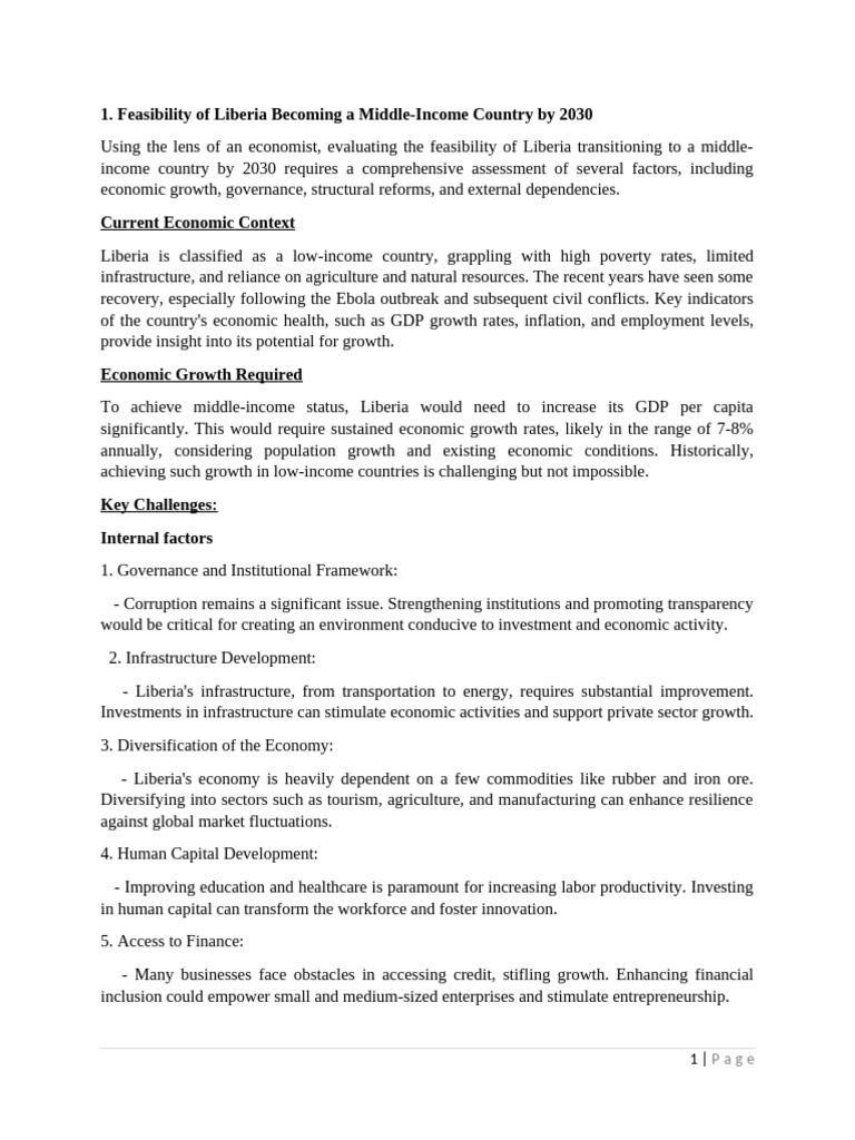 Survey Assignment Two Econ 331 | PDF | Economic Growth | Infrastructure