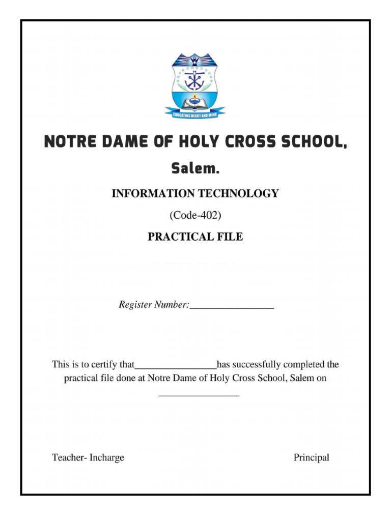Class10ITPortfolio 20241024101728 | PDF | Spreadsheet | Databases