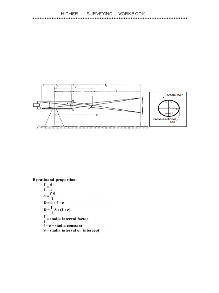 Stadia Surv | PDF | Metrology | Geometric Measurement