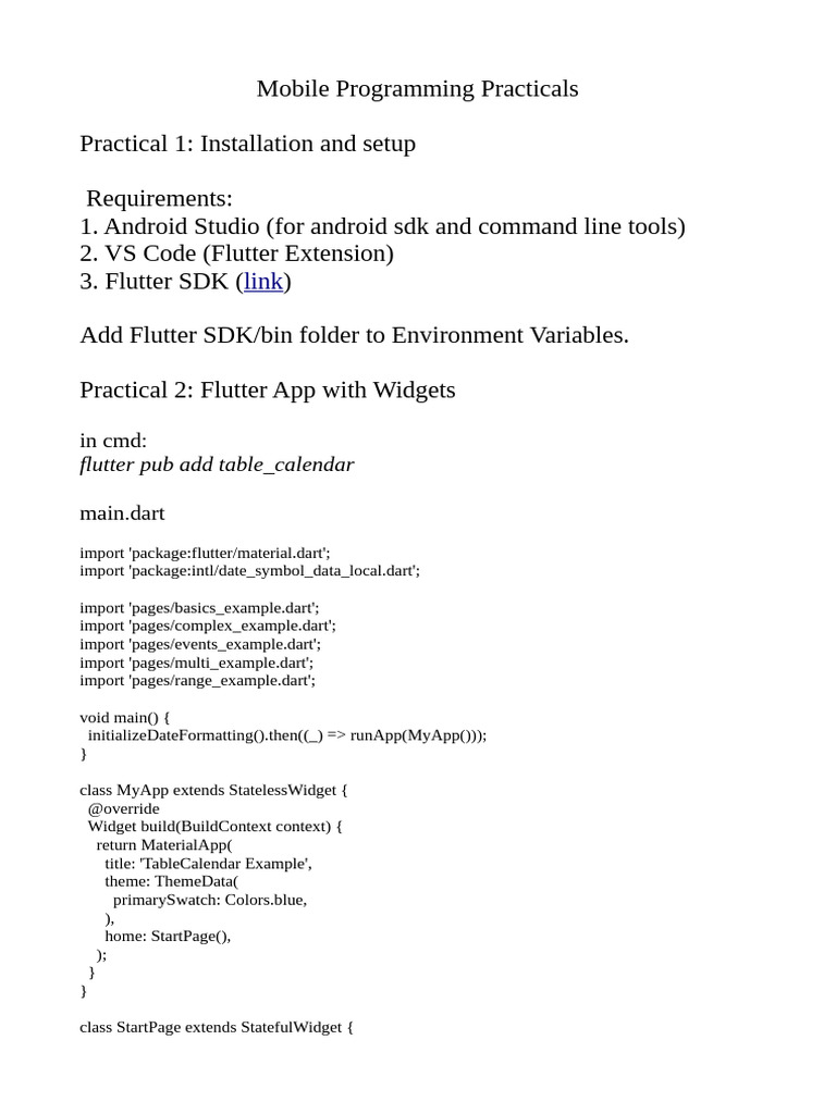 Mobile Prog | PDF | Software Engineering | Free Software