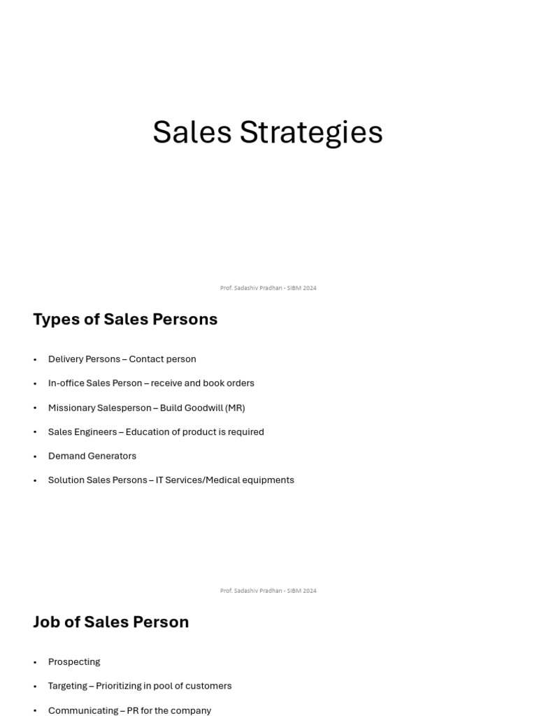 B2B Marketing Notes | PDF | Marketing | Sales