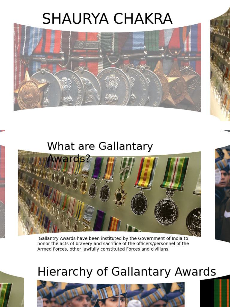 Shaurya Chakra: Gallantry Award Overview | PDF
