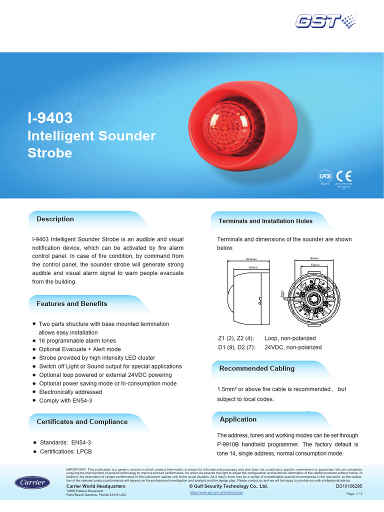 I-9403 - DS10106295 Datasheet | PDF | Electrical Engineering | Computer ...