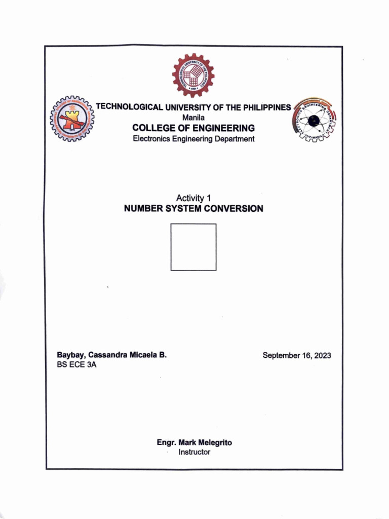 BAYBAY DigiElecs Act1 | PDF