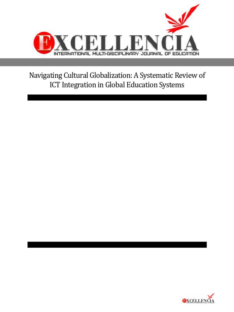 Navigating Cultural Globalization: A Systematic Review of ICT ...