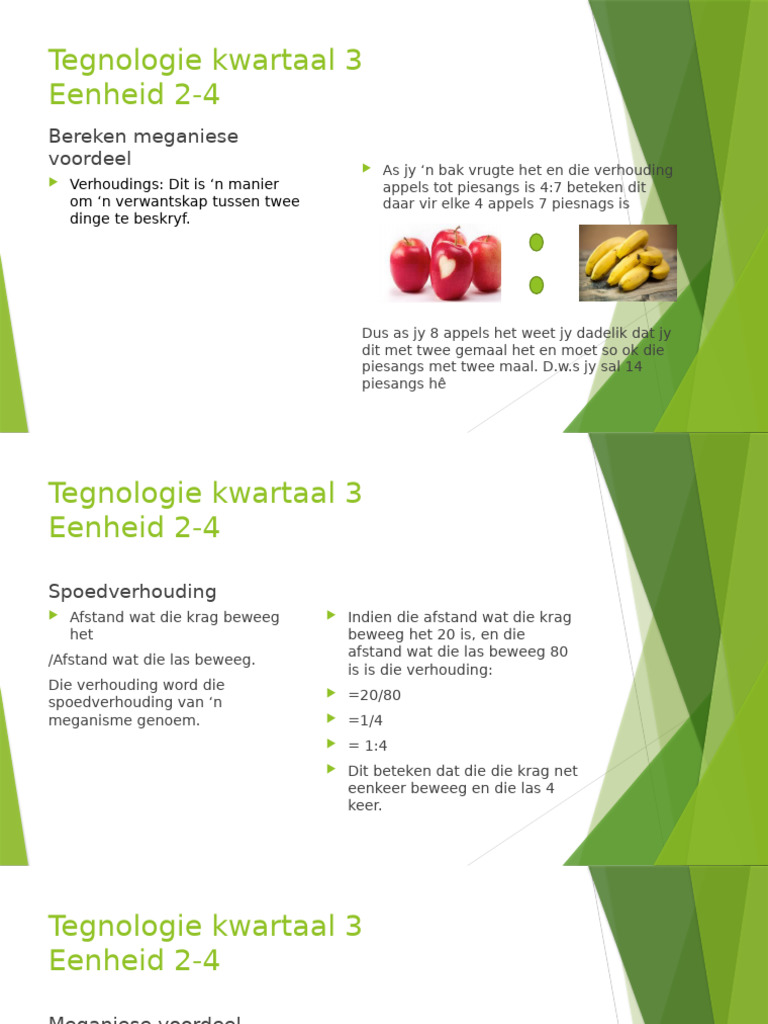 Tegnologie Kwartaal 3 Eenheid 3-4 | PDF