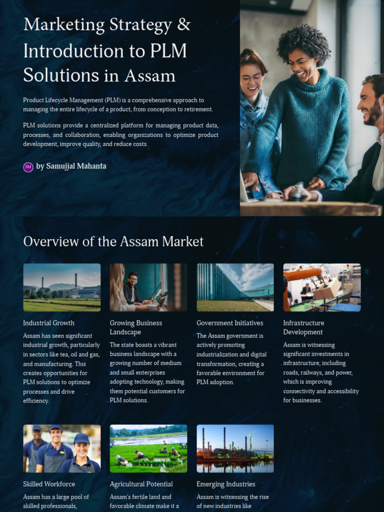 Introduction To PLM Solutions and Marketing Strategy in Assam | PDF | Product Lifecycle | Pricing