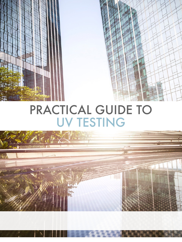 Micom UV Testing Ebook 2019 Final | PDF | Ultraviolet | Electromagnetic ...