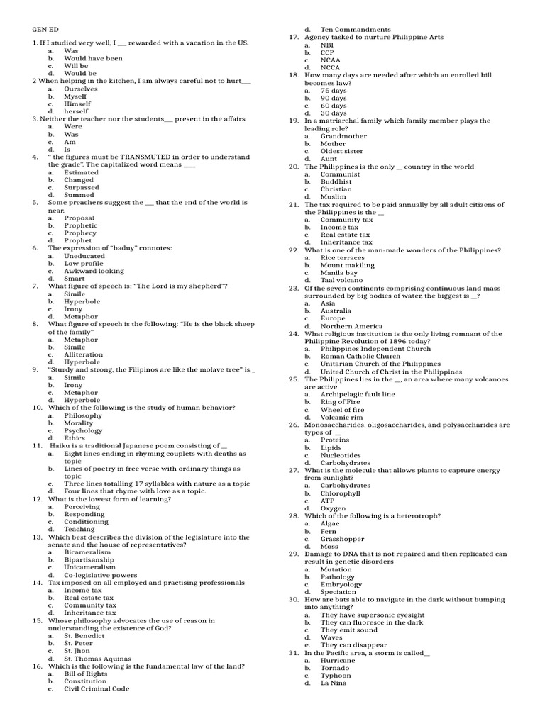 Gen Ed | PDF | Communication | Nonverbal Communication
