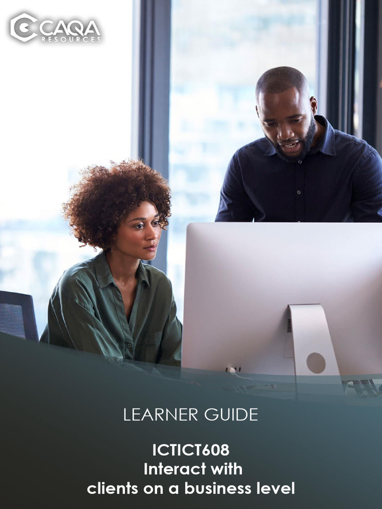 Learner Guide V1 0 Pdf Service Level Agreement Interest