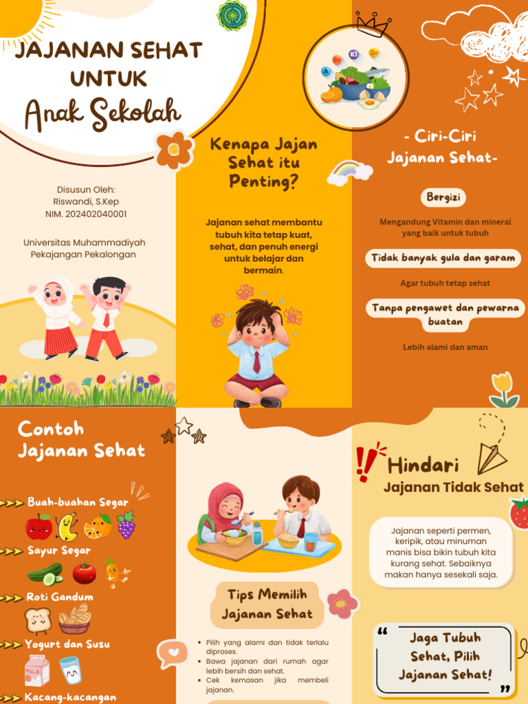 Jajanan Sehat untuk Anak Sekolah | PDF