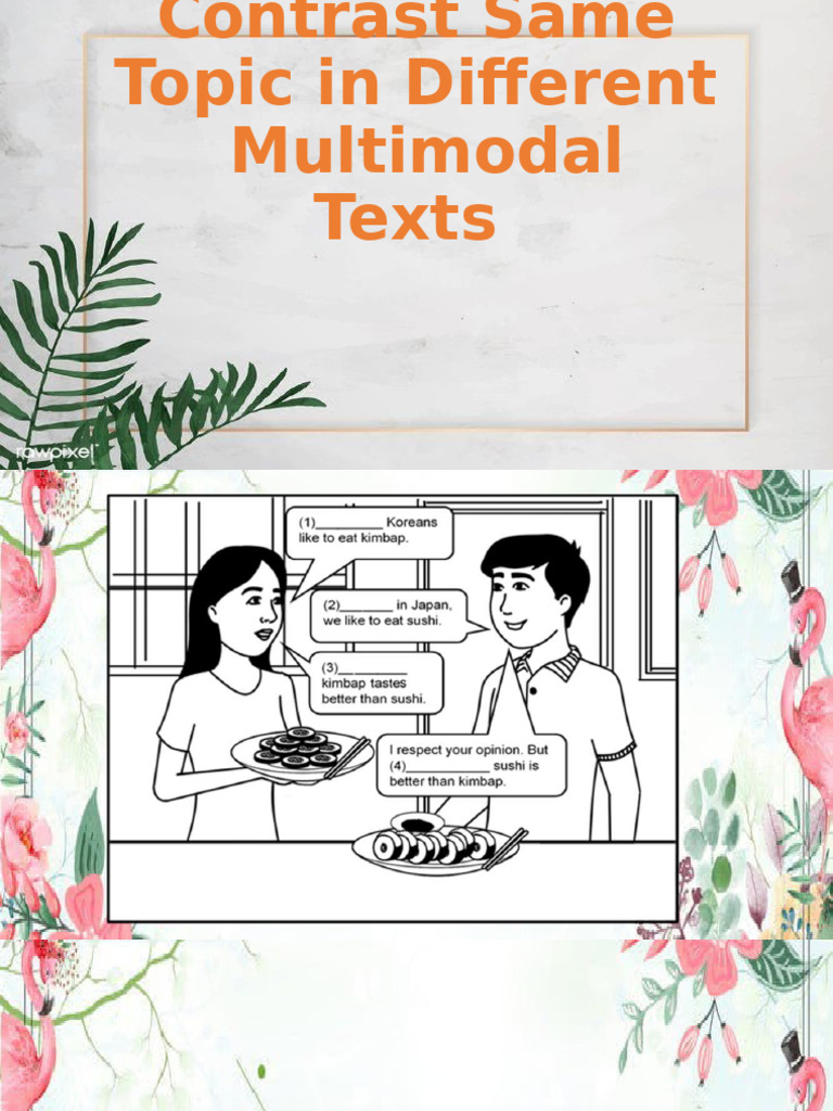 Different Multimodal Text | PDF | Art