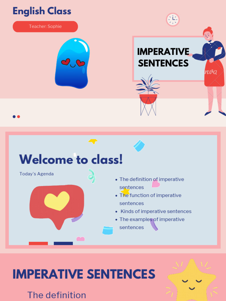 Imperative Sentences | PDF