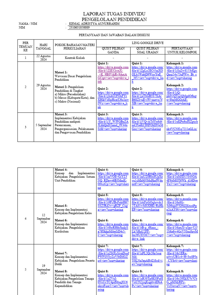 Laporan Tugas Individu Kemal | PDF | Computers