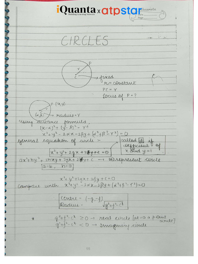 Circles Jee Advanced Relevant | PDF | Evaluation Methods | Educational ...