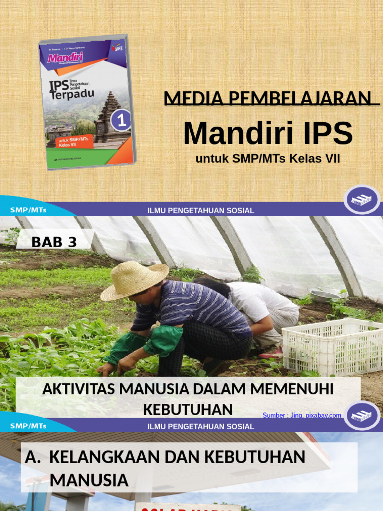 Mandiri Ips Terpadu SMP - Mts Kls - VII - K13n-Media Mengajar-Ppt Mandiri Ips SMP - Mts Kelas 7 ...