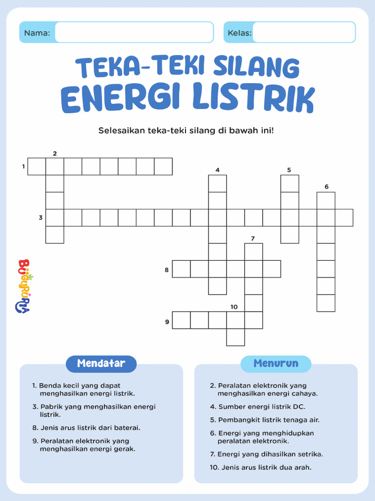 Teka Teki Silang Energi Listrik | PDF