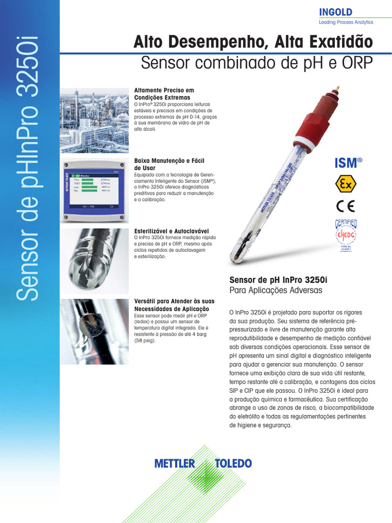 PA2097PT A DS PH InPro3250i LR | PDF | Ciências Físicas | Química Física