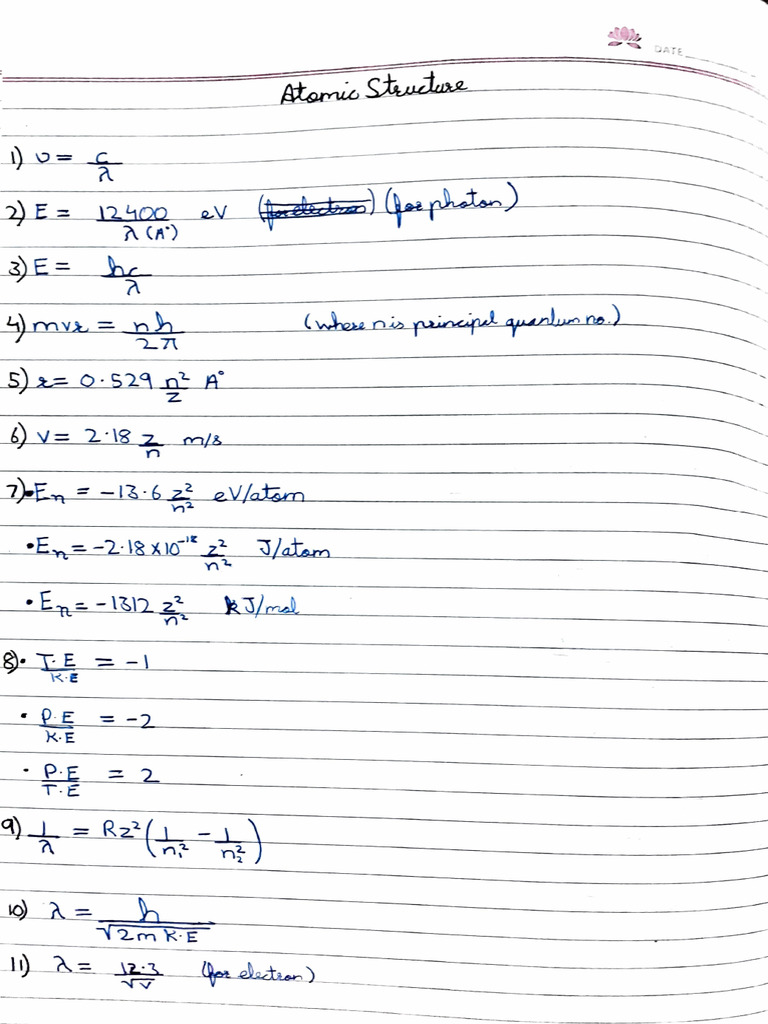 Atomic Structure-4 | PDF