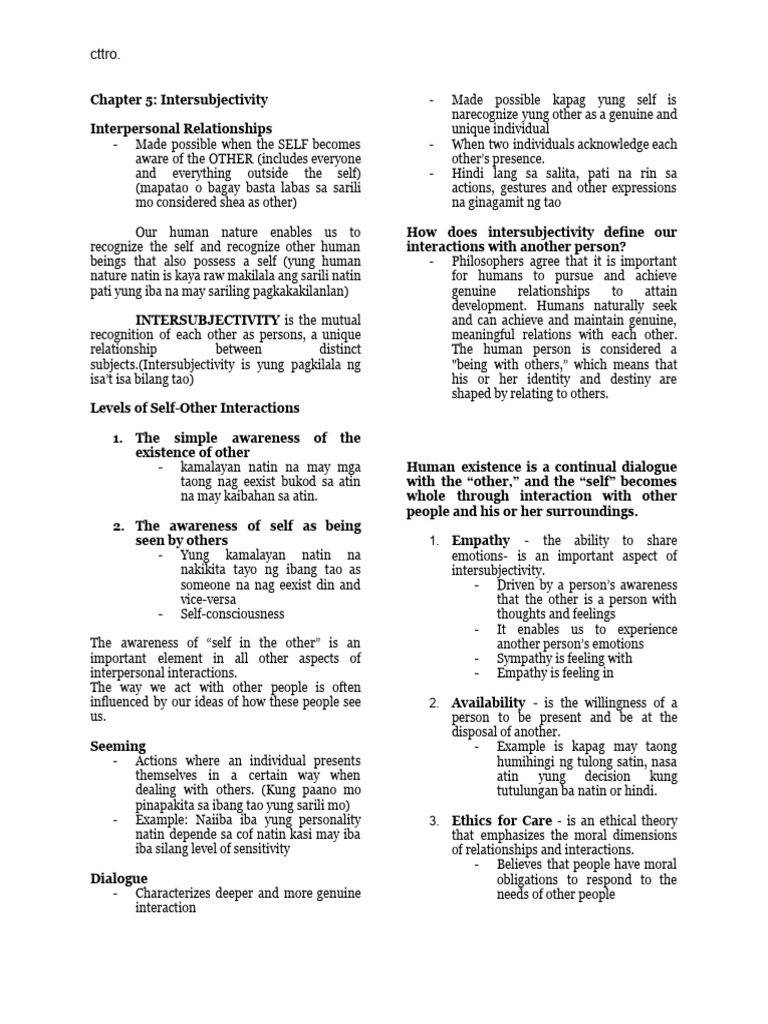 Philosophy Shs Reviewer Example | PDF | Camping | Tent