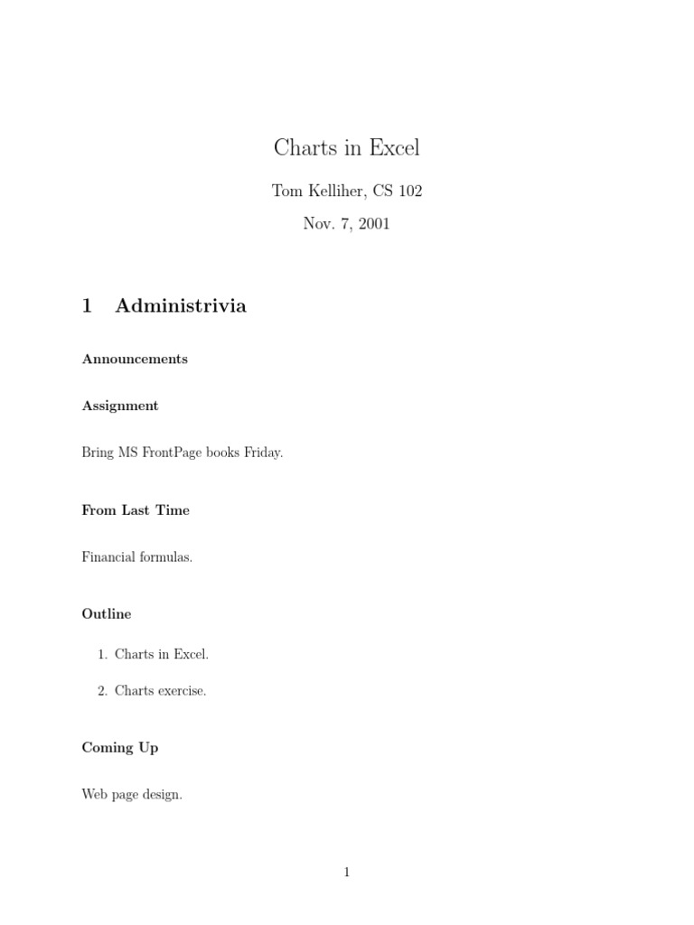 Nov 07 | PDF | Microsoft Excel | Spreadsheet