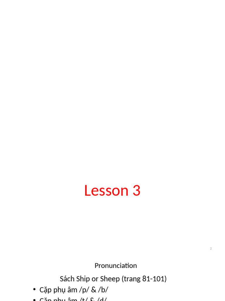 Homework Lesson 3 | PDF