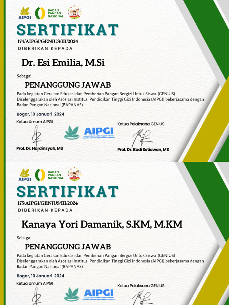 Bapanas Genius Unimed | PDF