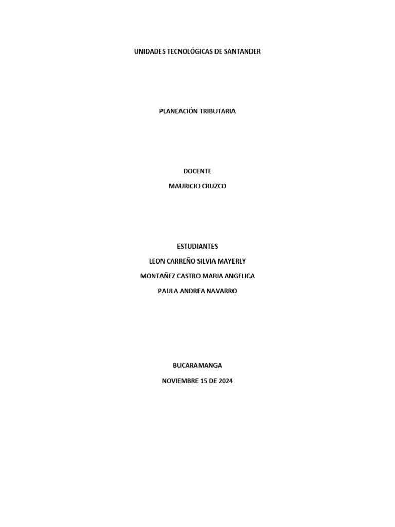 Unidades Tecnológicas de Santander | PDF