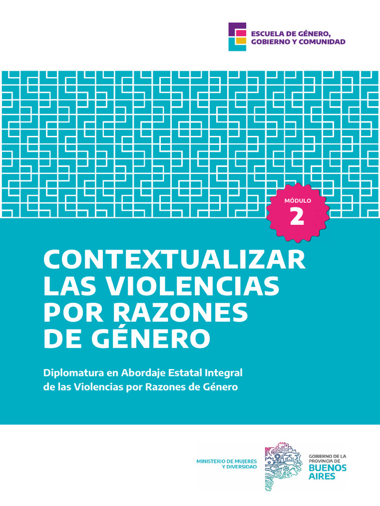 Módulo 2 - Cuadernillo | PDF | Patriarcado | Mujer