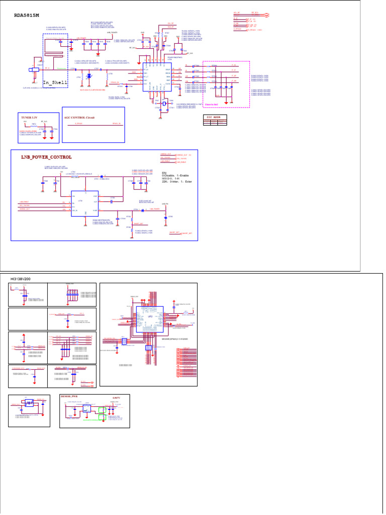 RDA5815M Tuner Circuit Overview | PDF