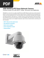 Datasheet Axis q6225 Le PTZ Camera en US 443384 | PDF | Camera | Image ...