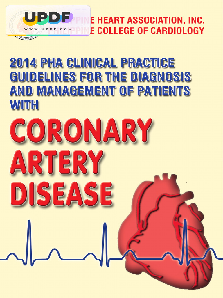 PHA Guidelines for Coronary Artery Disease | PDF | Myocardial ...