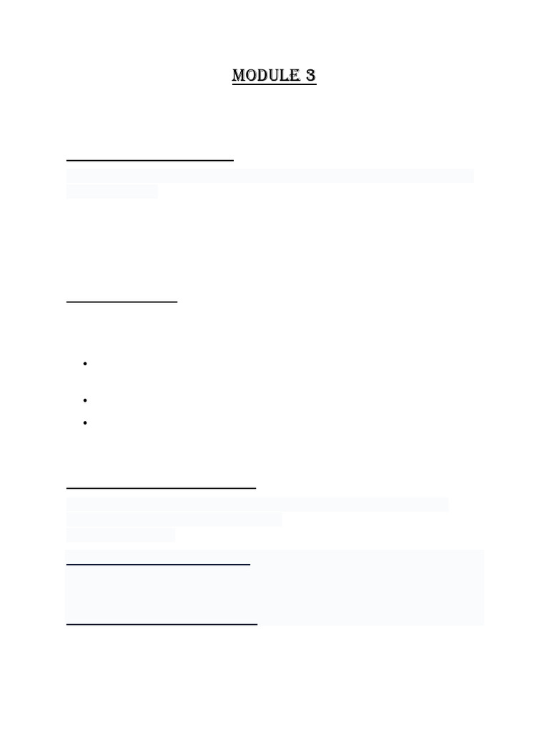 Module 3 | PDF | Pressure Measurement | Pressure