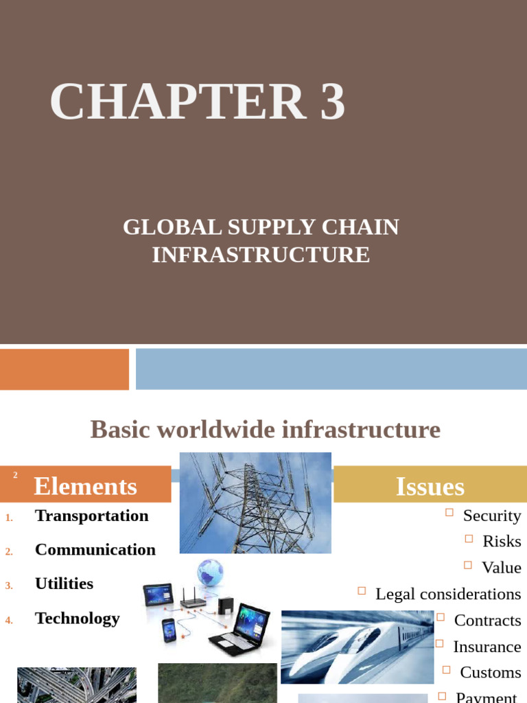 Global Supply Chain Infrastructure Overview | PDF | Logistics | Transport
